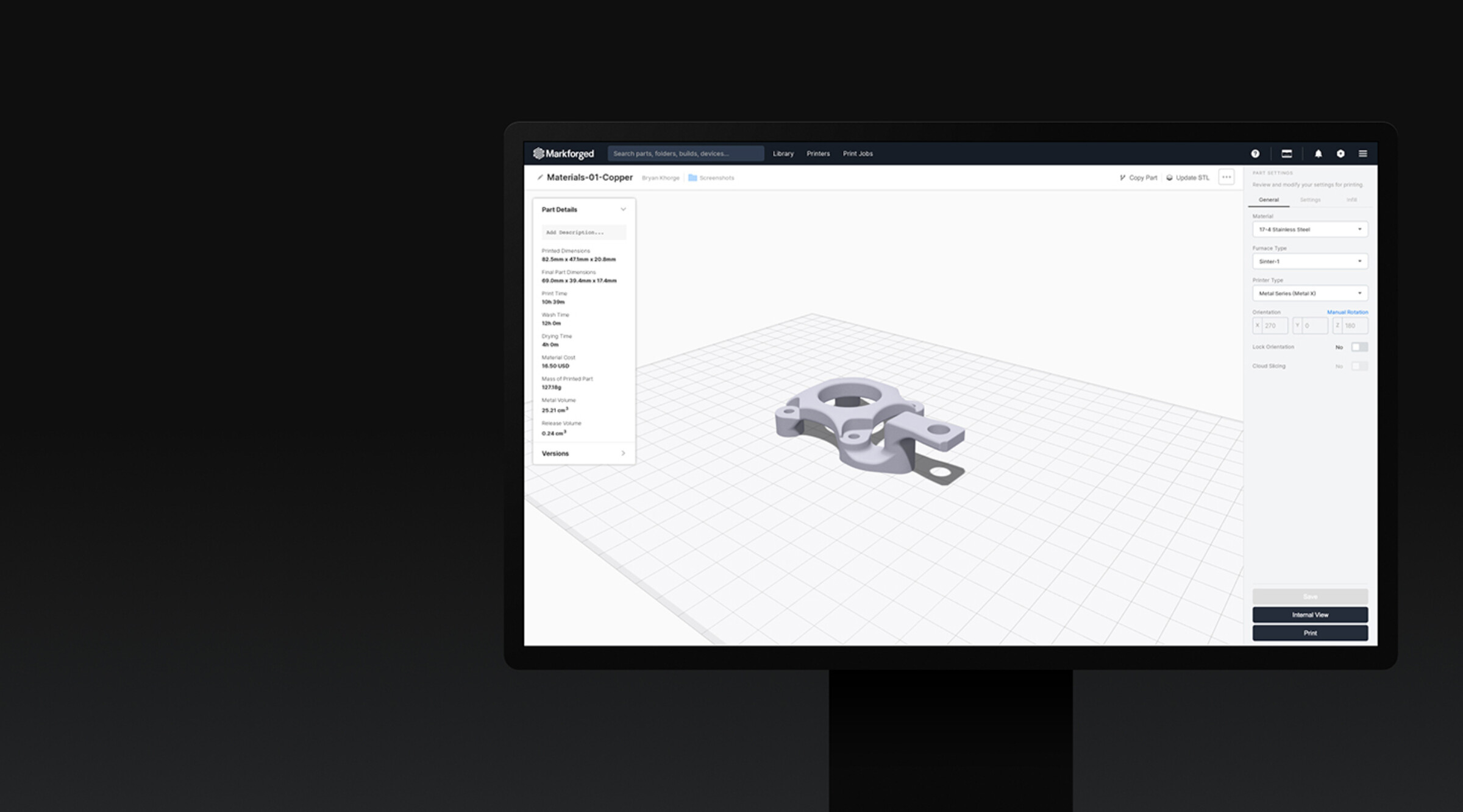 Markforged Metal 3D Printer: The Metal X 3D Printing System