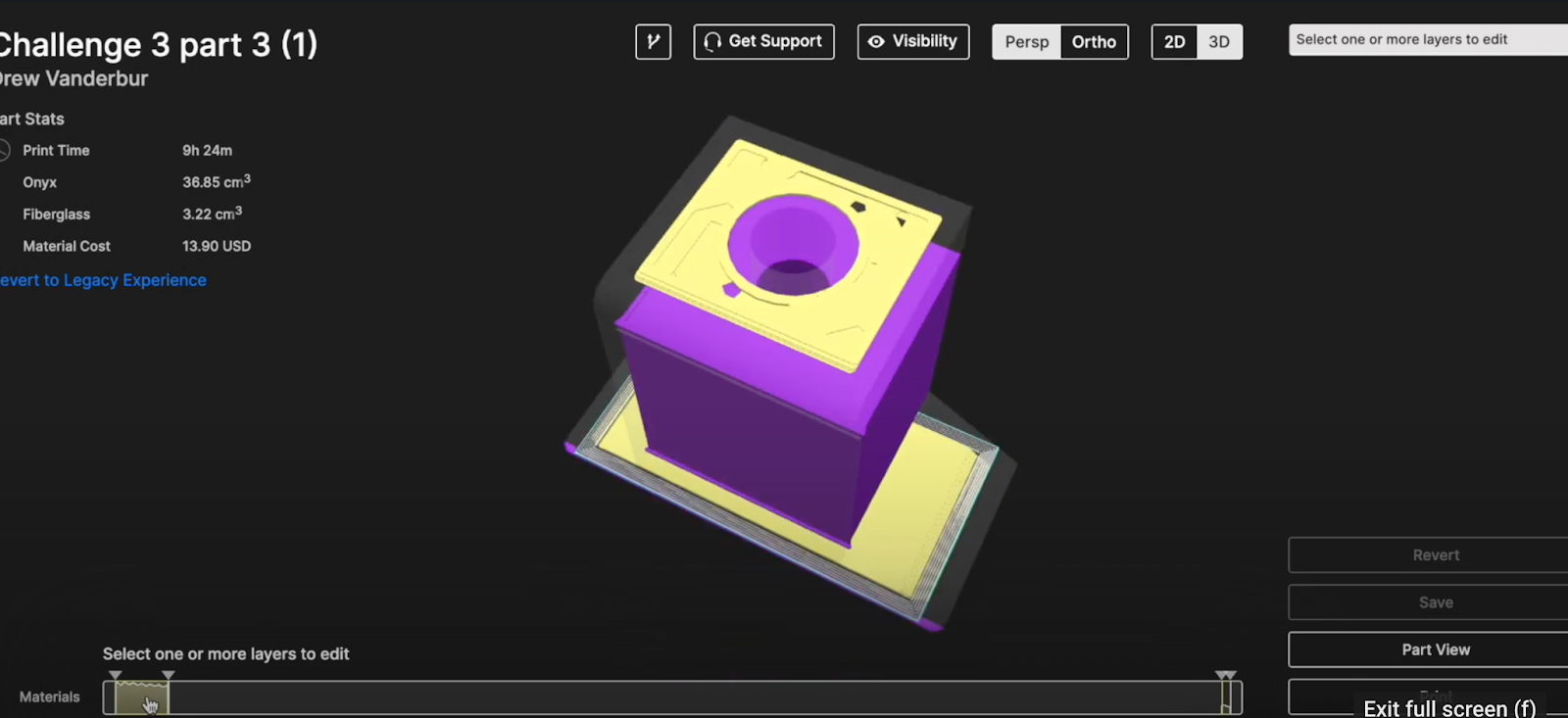 Bridging the Gap With Additive Manufacturing: Competition Results